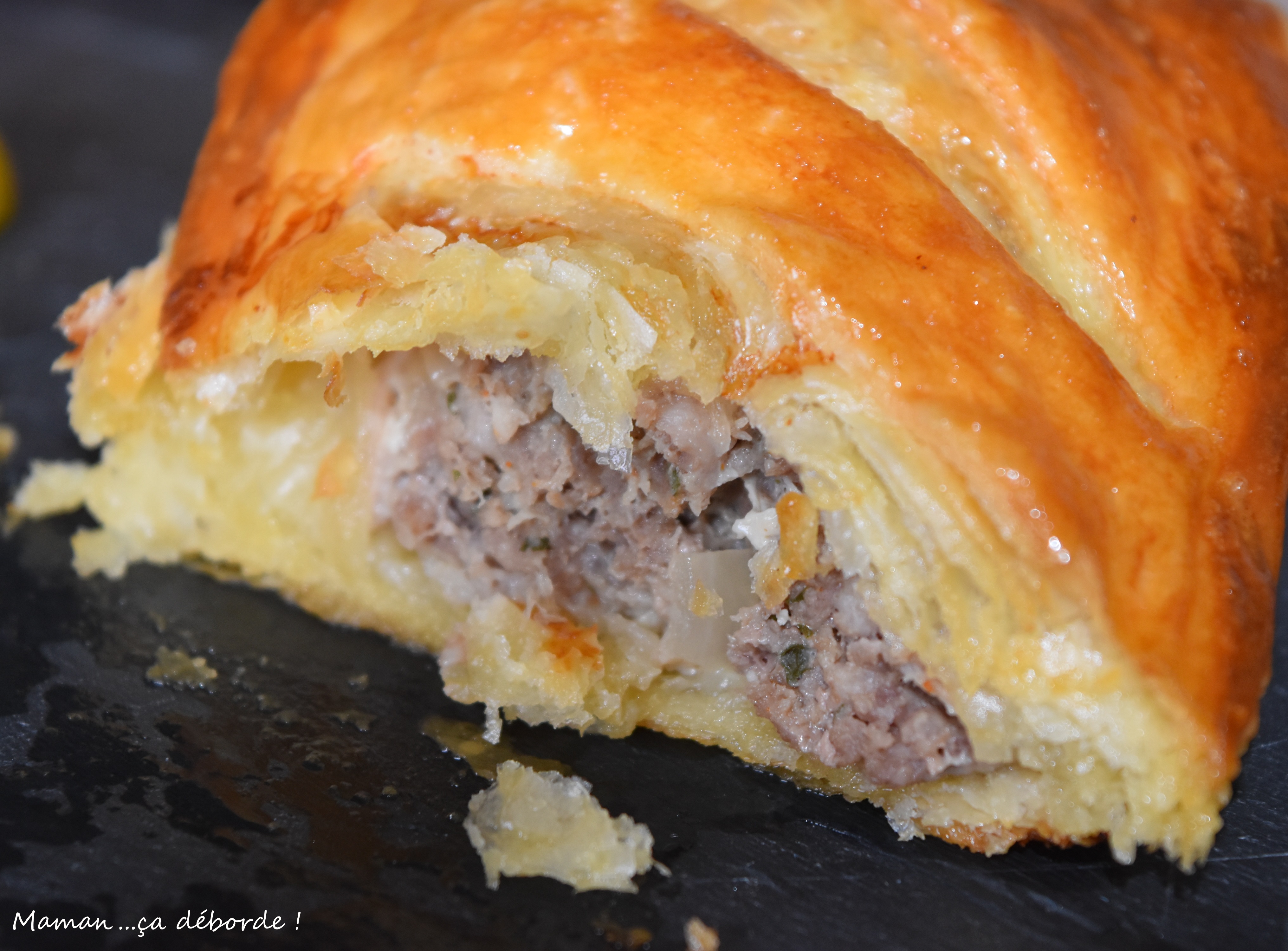 Friand à la viande - Maman...ça déborde