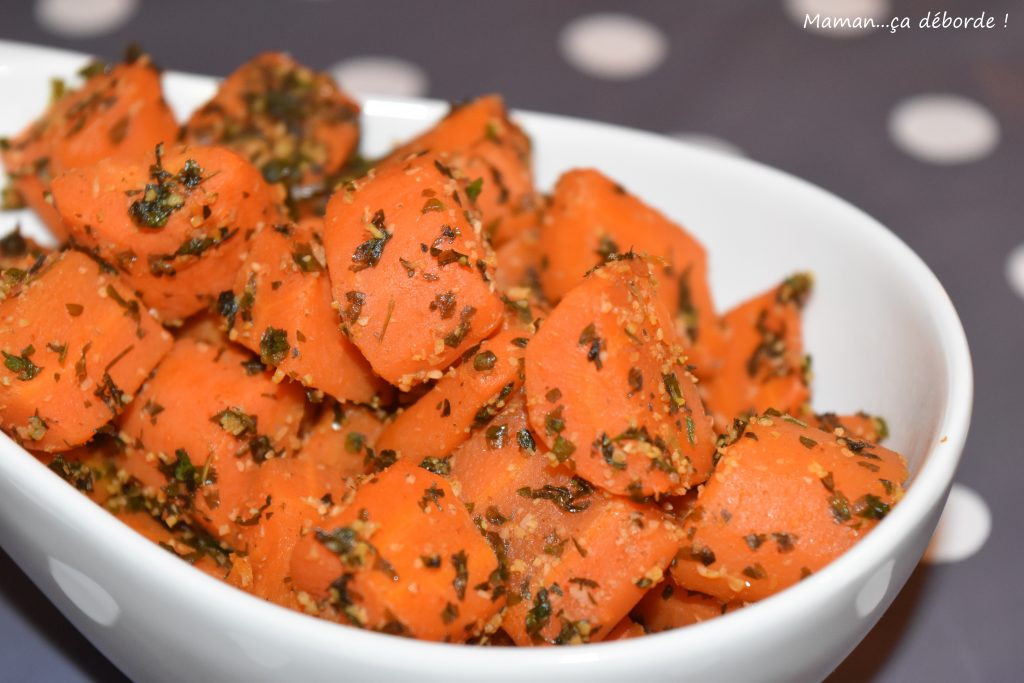 Carottes à la chermoula - Maman...ça déborde