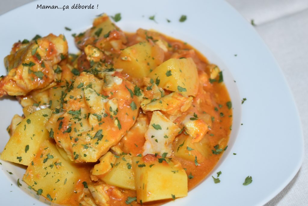 Curry de poisson - Maman...ça déborde