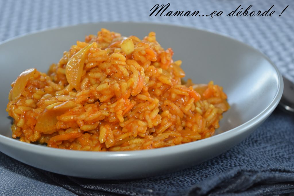 Madghout ou Riz à la tomate et aux épices - Maman...ça déborde
